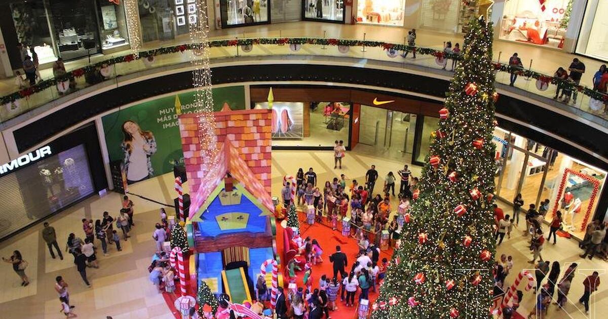 La Nación / Papá Noel trajo Navidad y alegría al Paseo La Galería