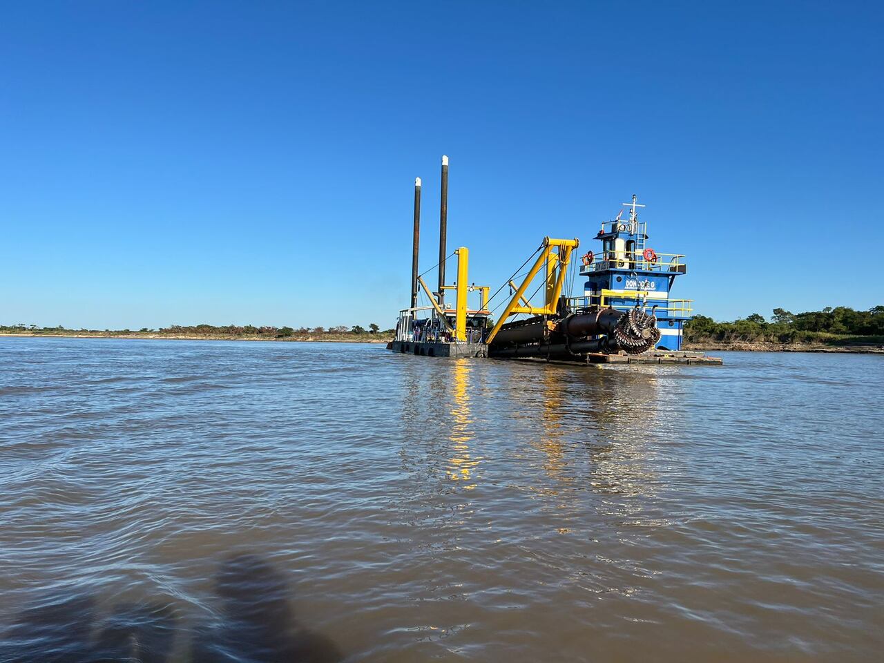 Diario HOY | Exitosos trabajos de dragado en río Paraguay, destacan