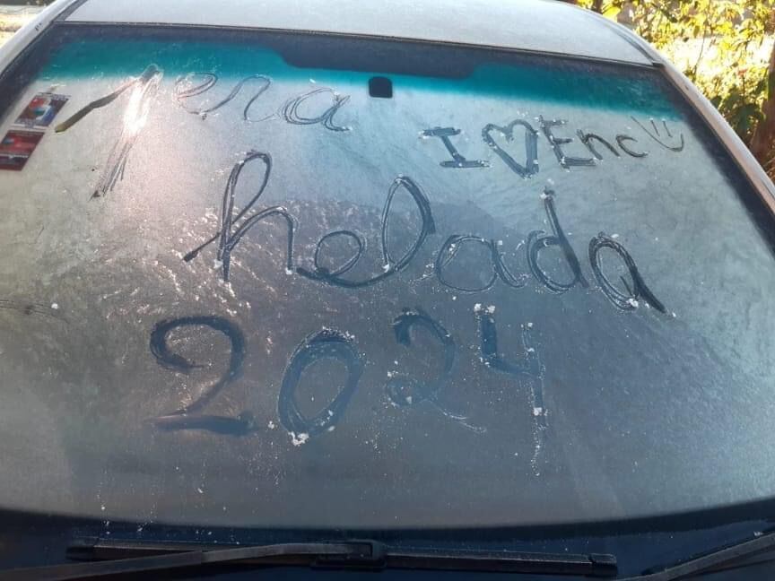 Diario HOY | Itapúa tuvo su primera helada del año con escarchas y cero ...