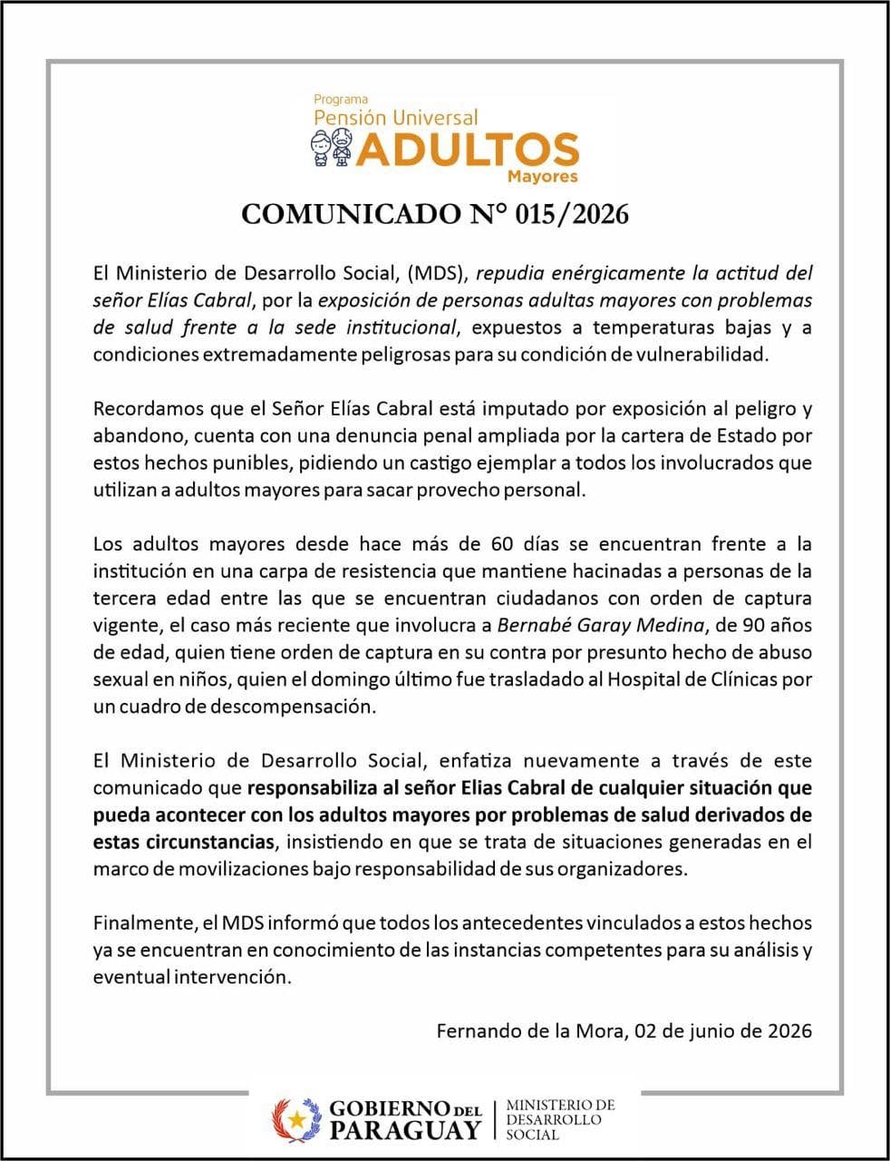 Diario HOY | Paraguay envía ayuda humanitaria a Bolivia ante ...